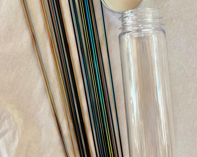 Stringer Black Dichroic 90 COE Glass - Etsy