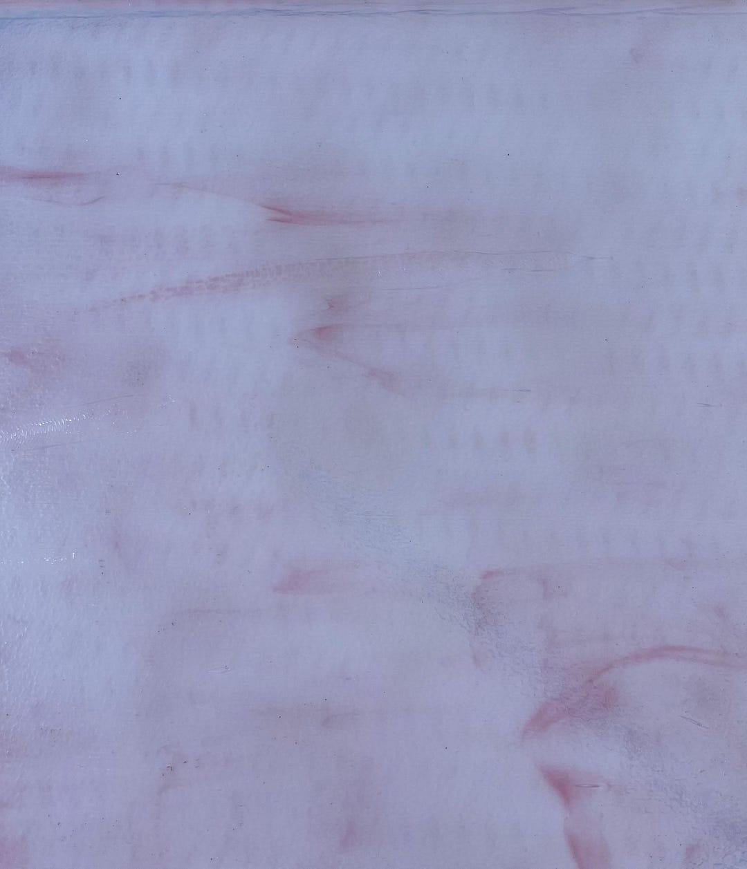 Pink Glass Bullseye Translucent 90 COE 3mm Fusible Sheet Stained Glass ...