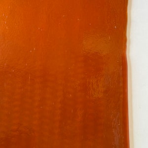 Burnt Orange Glass Bullseye Opaque Fusible 90 COE 3mm Stained Sheet ...