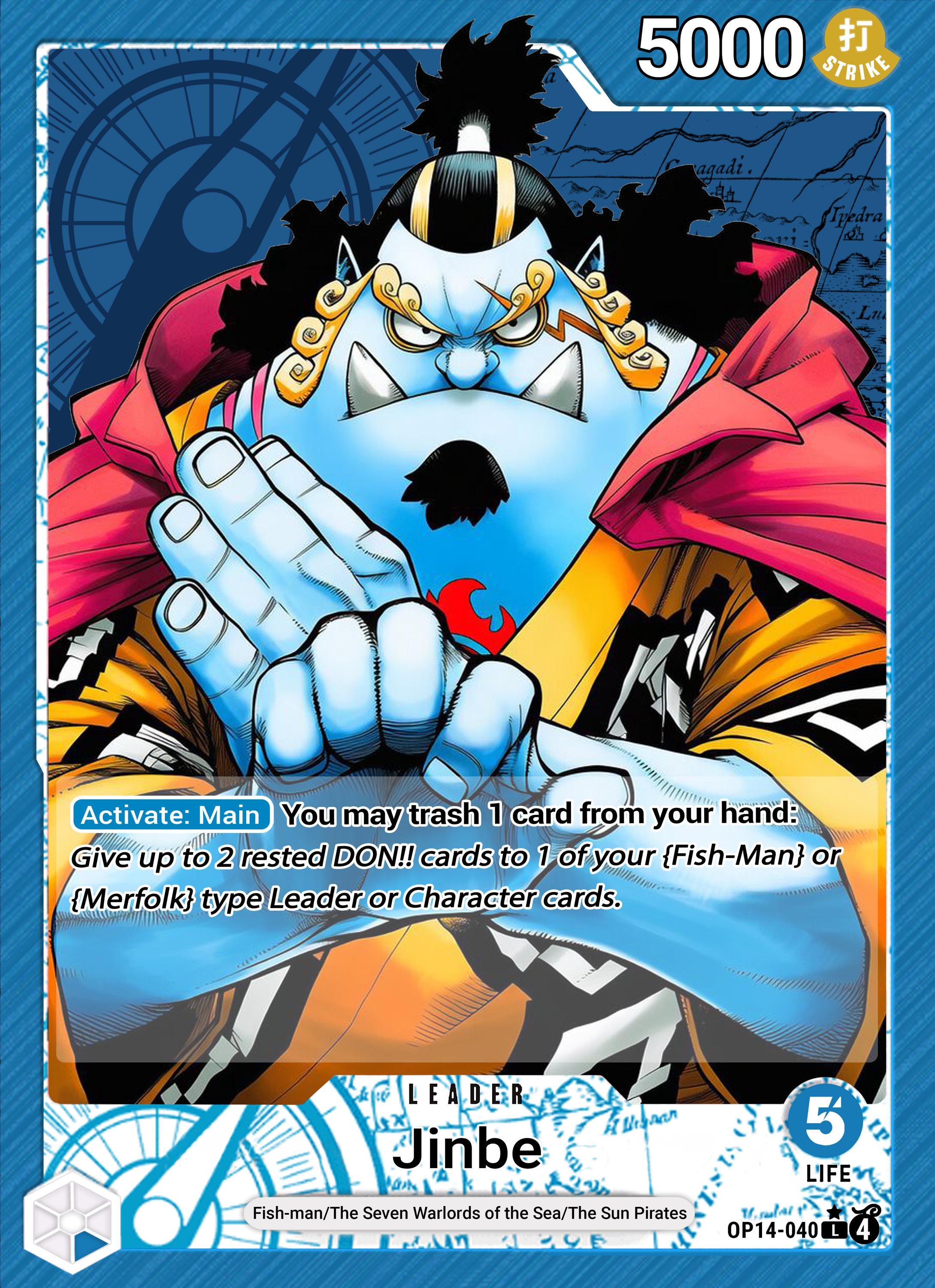 One Piece TCG Custom Leader!! OP-14 Leaders (various Models) - Etsy