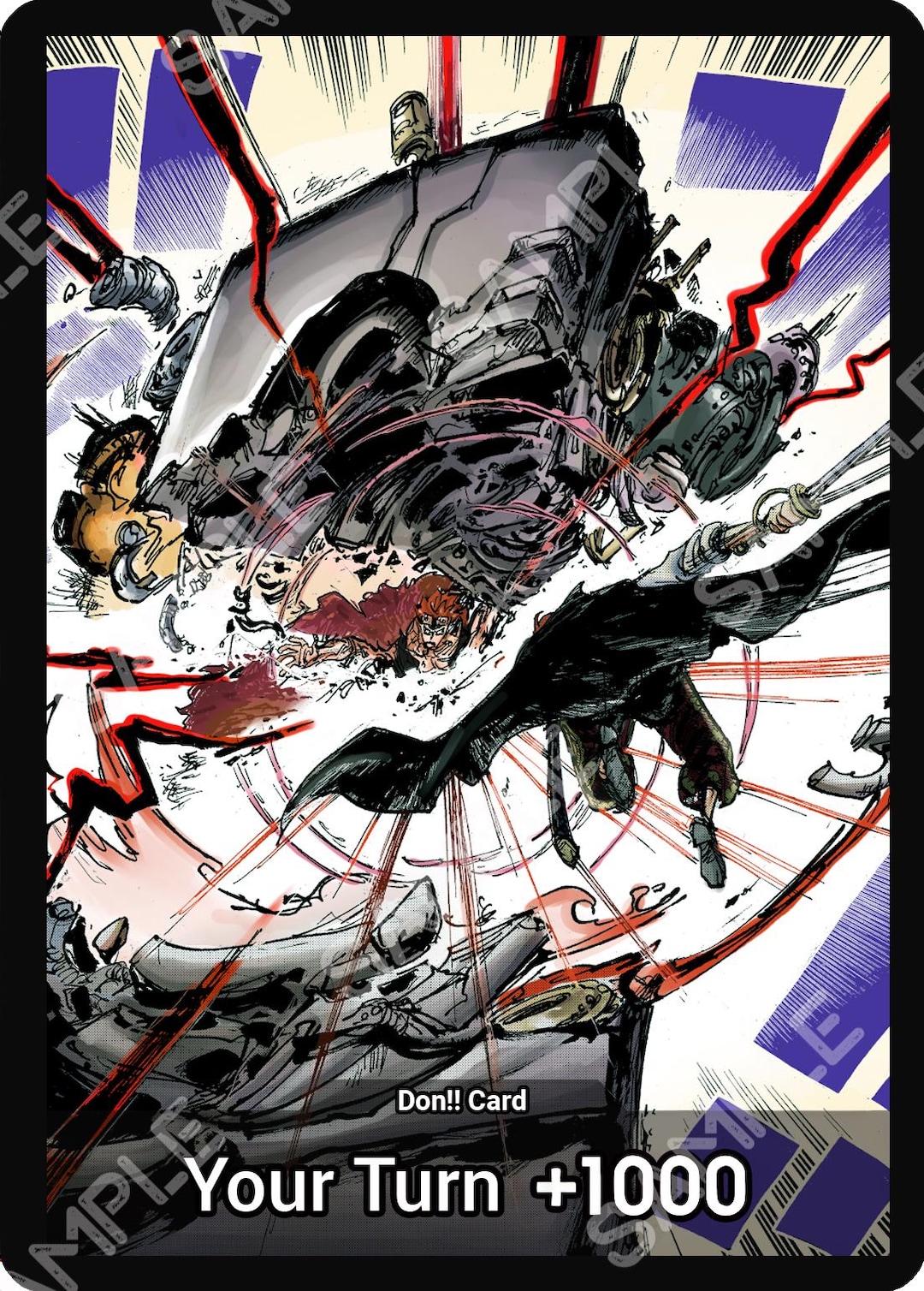 One Piece TCG Custom Don!! Kamusari - Etsy