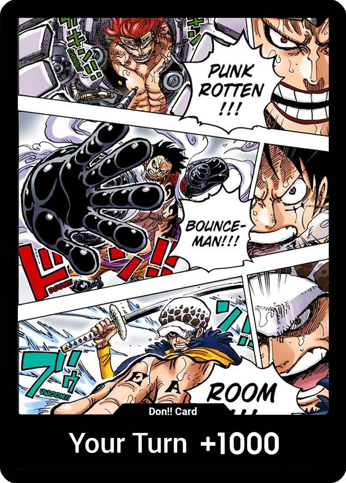 One Piece TCG Custom Don Card 3 Captains - Etsy