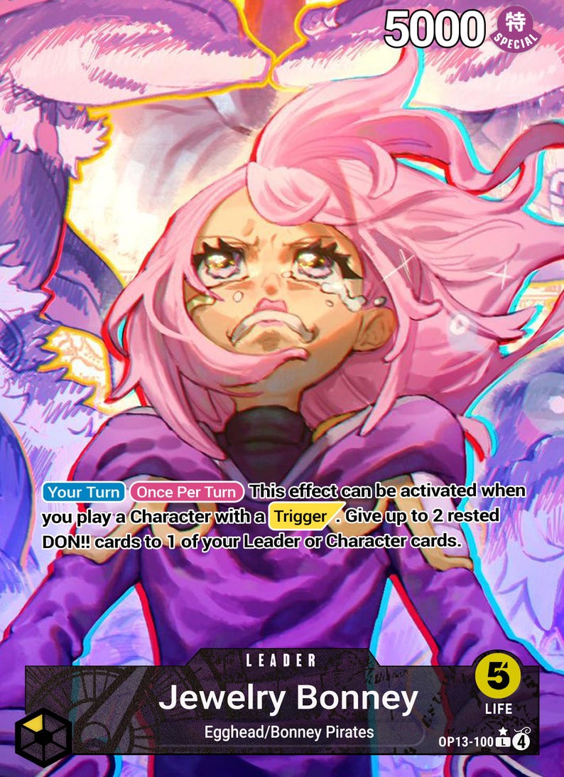 One Piece TCG Custom Leader!! OP-13 (various Models) - Etsy