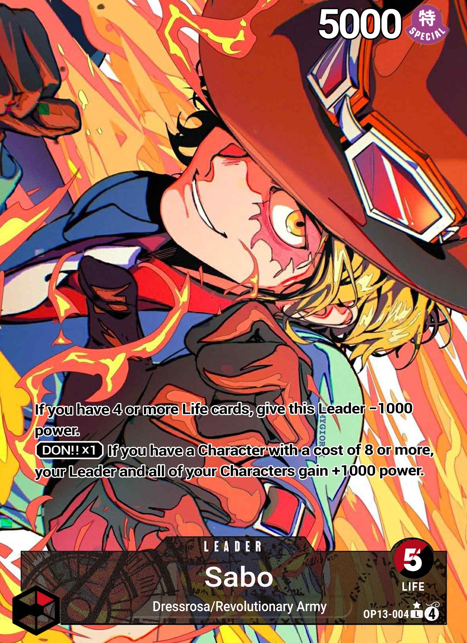 One Piece TCG Custom Leader!! OP-13 (various Models) - Etsy