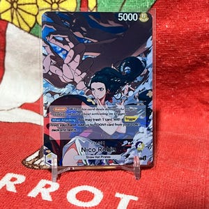One Piece TCG Custom Leader!! Nico Robin - Etsy
