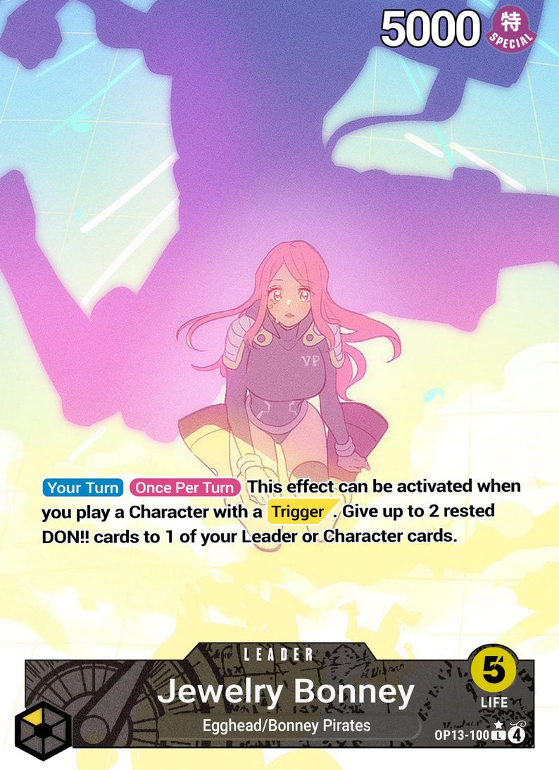 One Piece TCG Custom Leader!! OP-13 (various Models) - Etsy