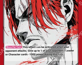 Marco - One Piece TCG Custom Alt Art Leader *foil* & *emboss* - Etsy