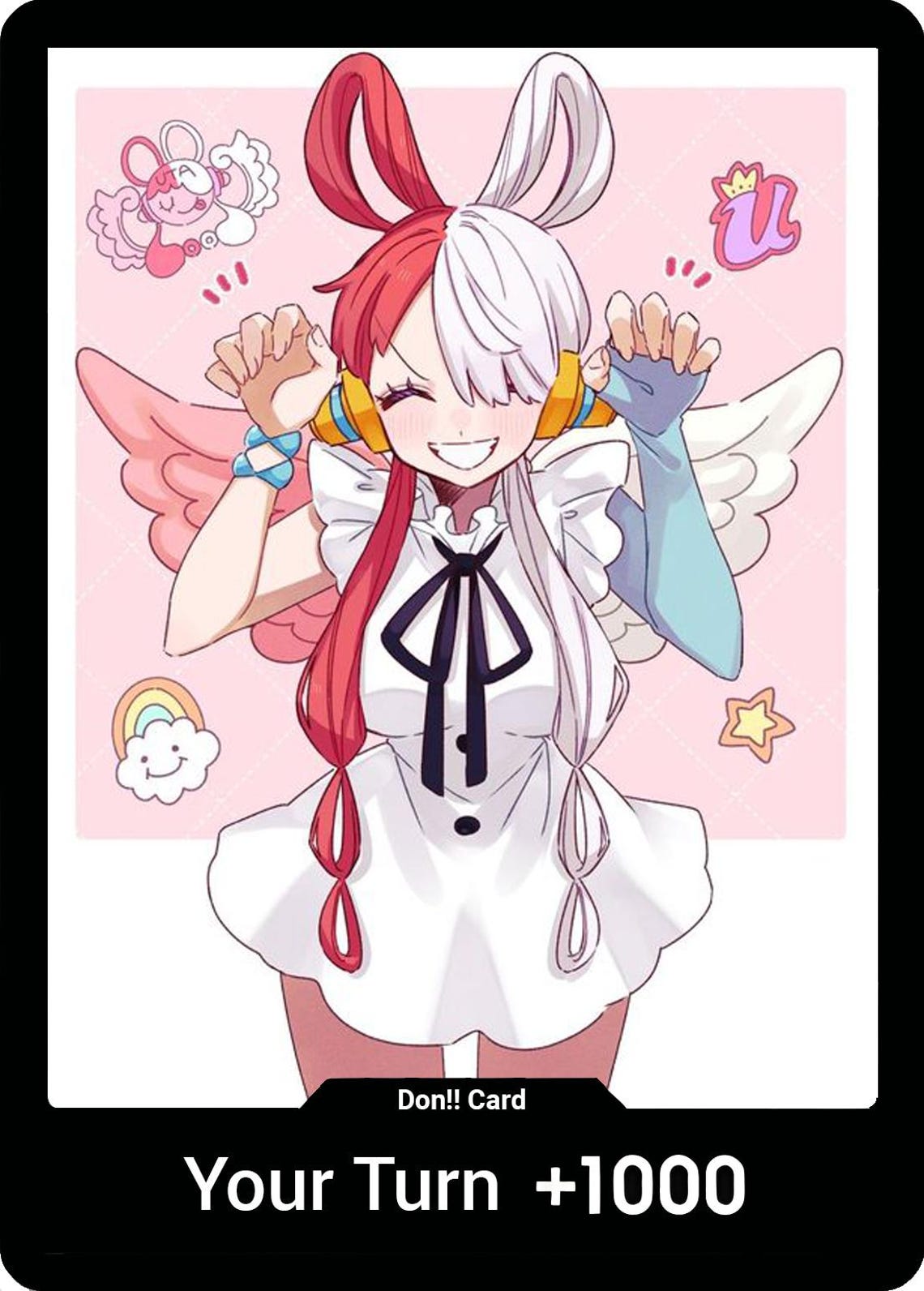 One Piece TCG Custom Don!! Card Lets Go! Uta Model 2 - Etsy