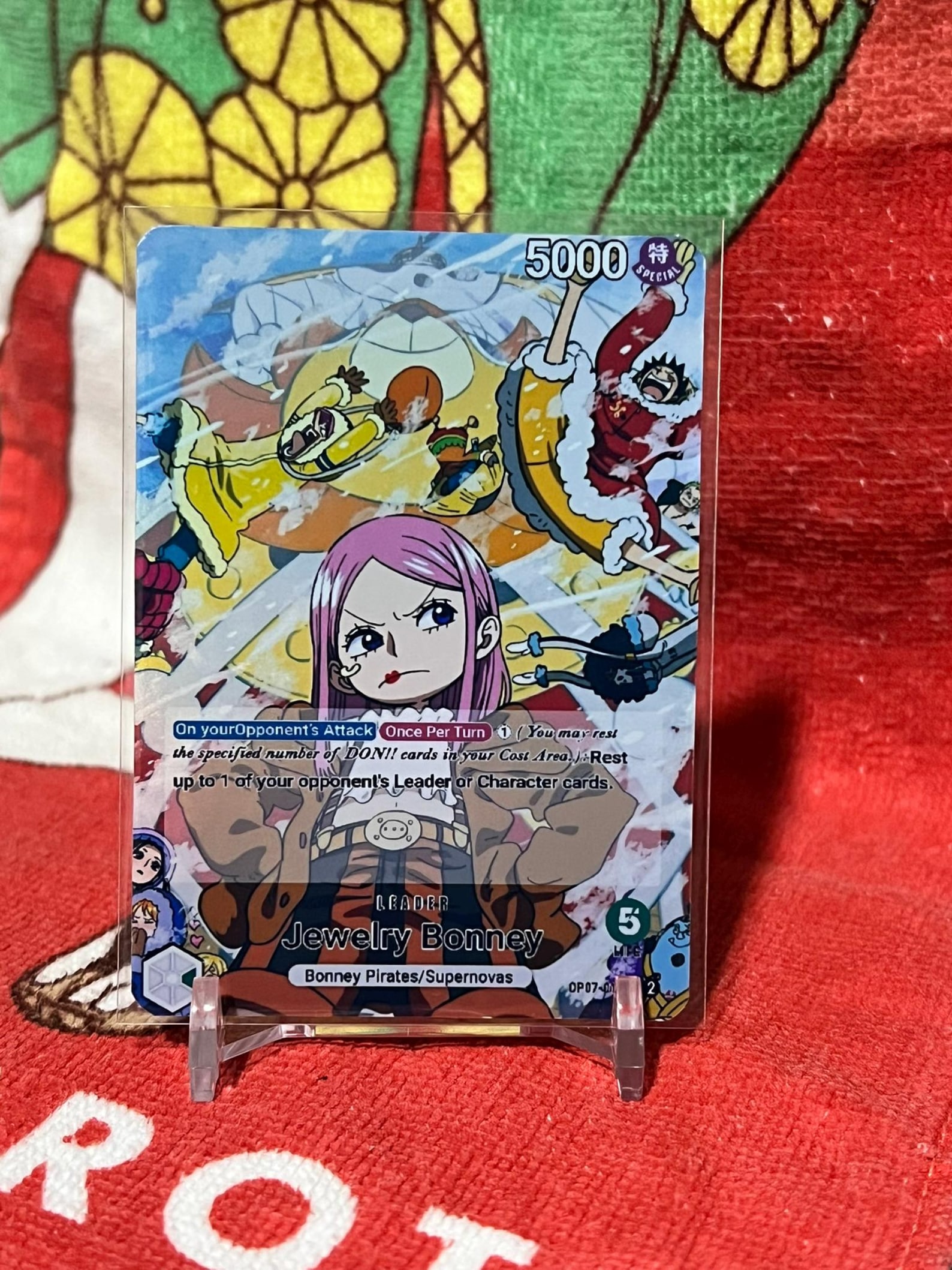One Piece TCG Custom Leader!! Jewelry Bonney Chibi - Etsy