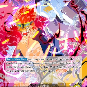 Custom Leader Eustass Kid - Etsy