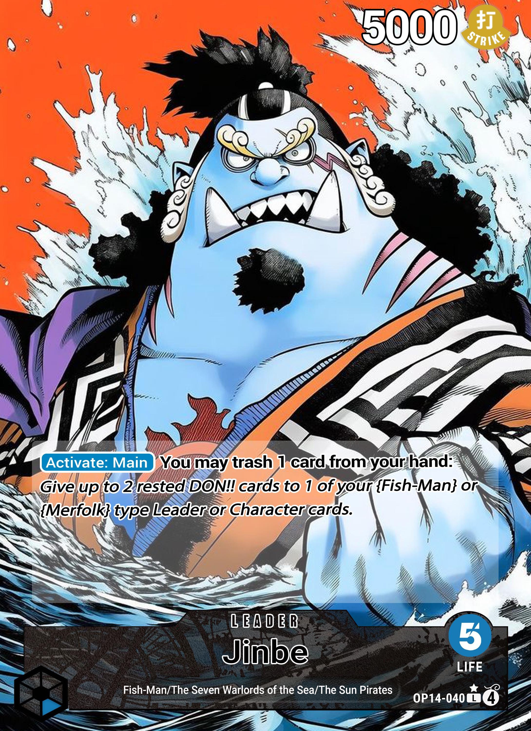 One Piece TCG Custom Leader!! OP-14 Leaders (various Models) - Etsy