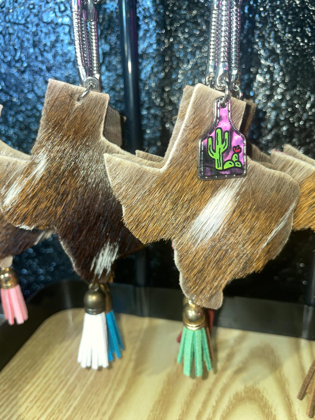 Real Axis Hide Keychain - Etsy
