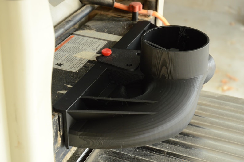 Dust Duct for Rigid 13" Planer TP1300 or TP13000, for 4" Sawdust ...