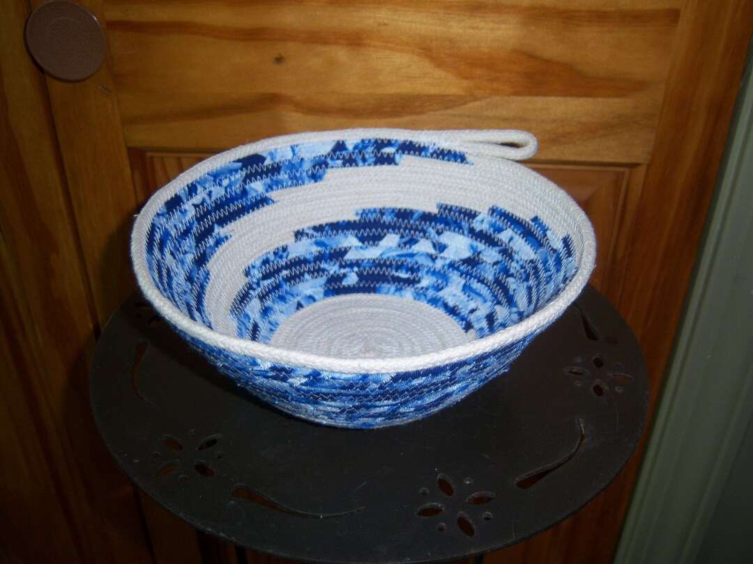Handmade Wrapped Fabric Bowls- Varity Wave & Sunflower - Etsy