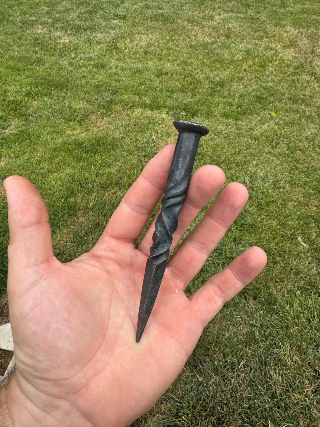 Hand Forged Spike - Etsy
