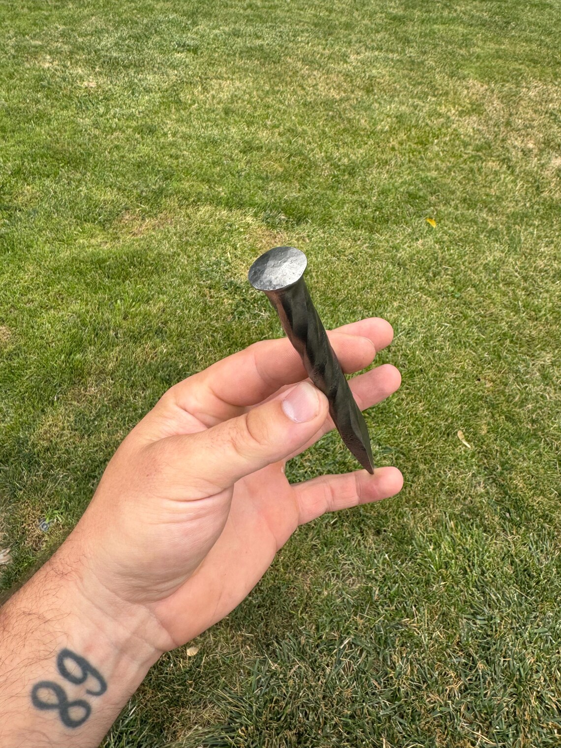 Hand Forged Spike - Etsy