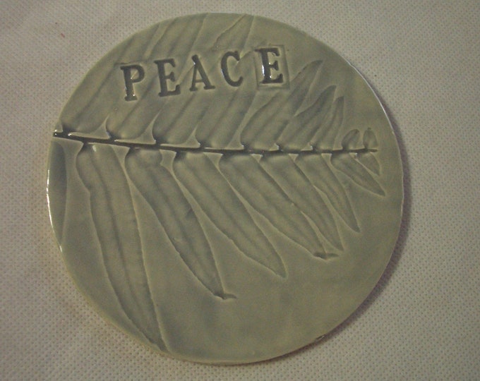 PECE - PEACE BOTANICAL Tile - Ceramic Mosaic Tile - Etsy