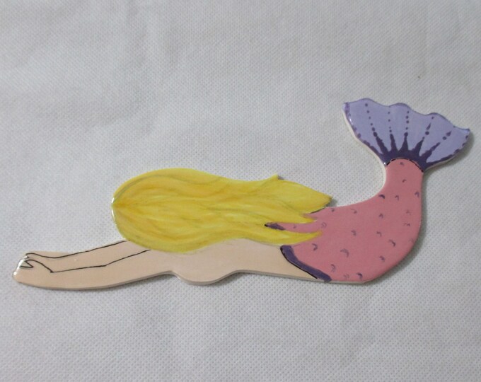 DAPHNE - MERMAID - Ceramic Mosaic Tile - Etsy