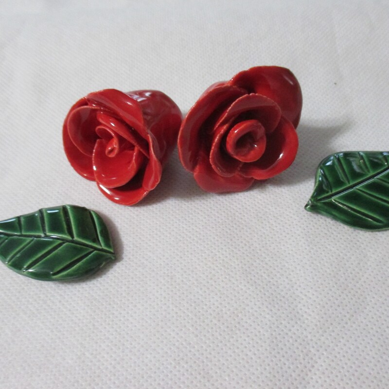 Ceramic Rose - Etsy
