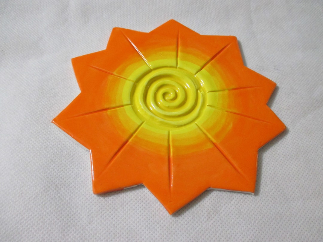 Ji - LG Gradient SPIRAL SUN - Ceramic Mosaic Tile - Etsy