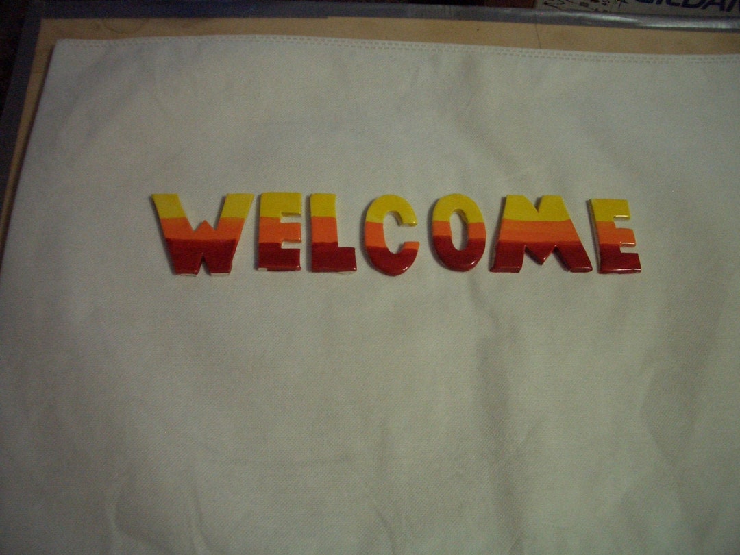 WELS - WELCOME TILES - Ceramic Mosaic Tiles - Etsy