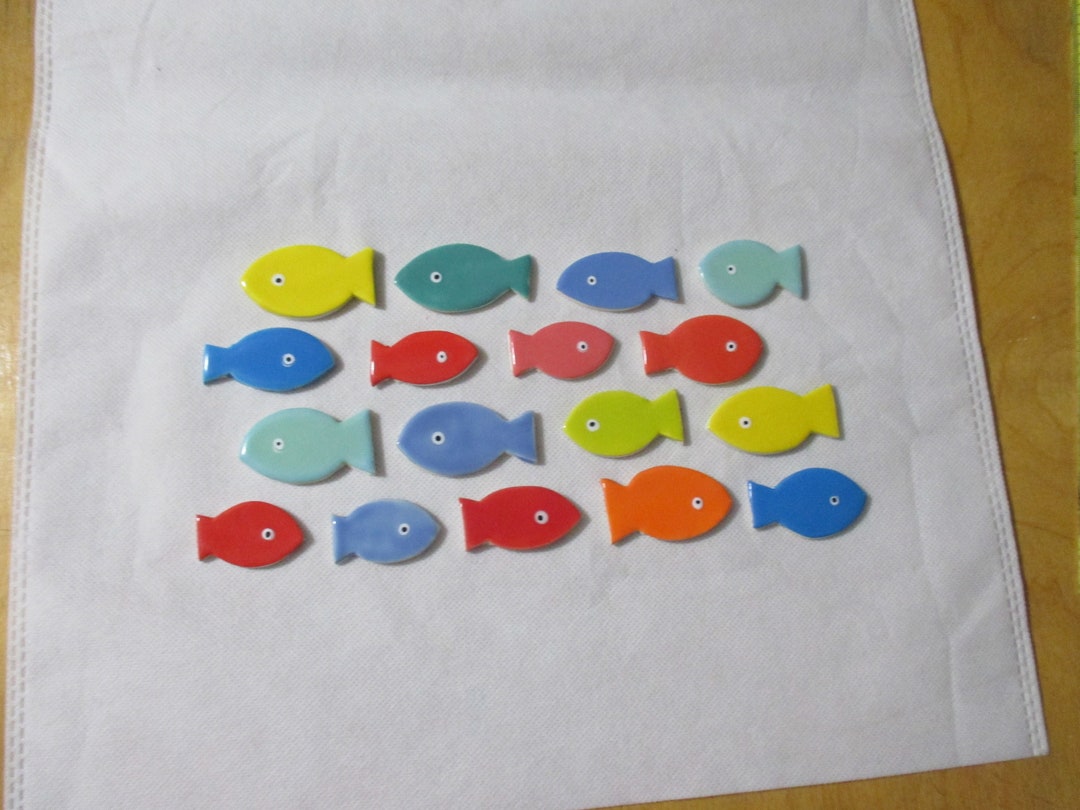 17wy SCHOOL of FISH Ceramic Mosaic Tiles - Etsy