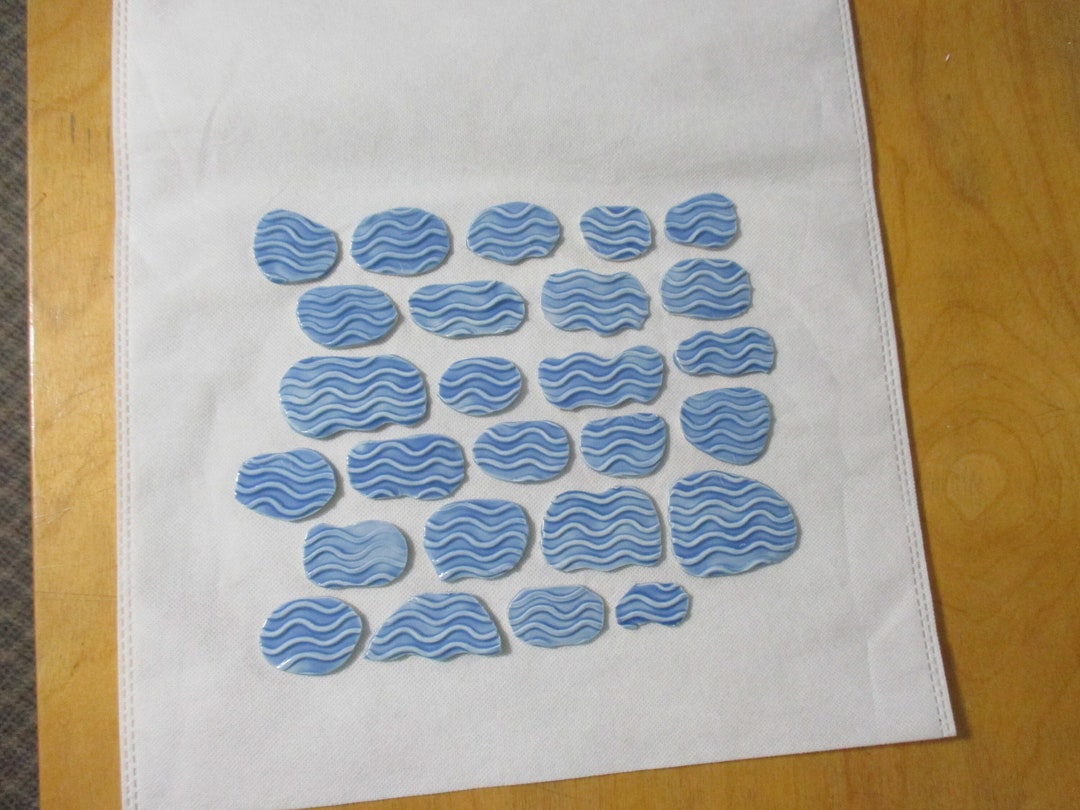 Bd26 - WAVY PATTERN - Ceramic Mosaic Tiles - Etsy