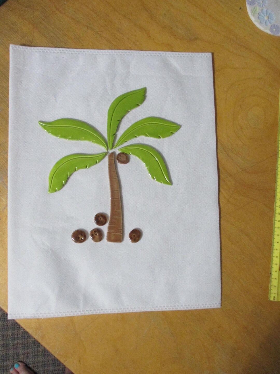 QT - LG PALM Tree W Coconuts - Ceramic Mosaic Tiles - Etsy