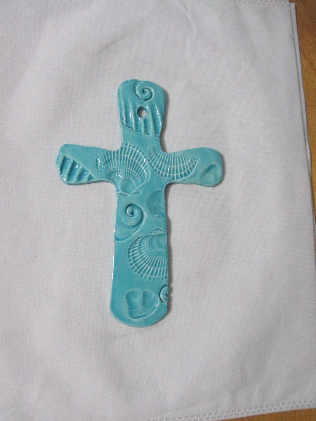 29HC - TEAL BLUE Hurricane CROSS - Protection Hurricane Cross - Etsy