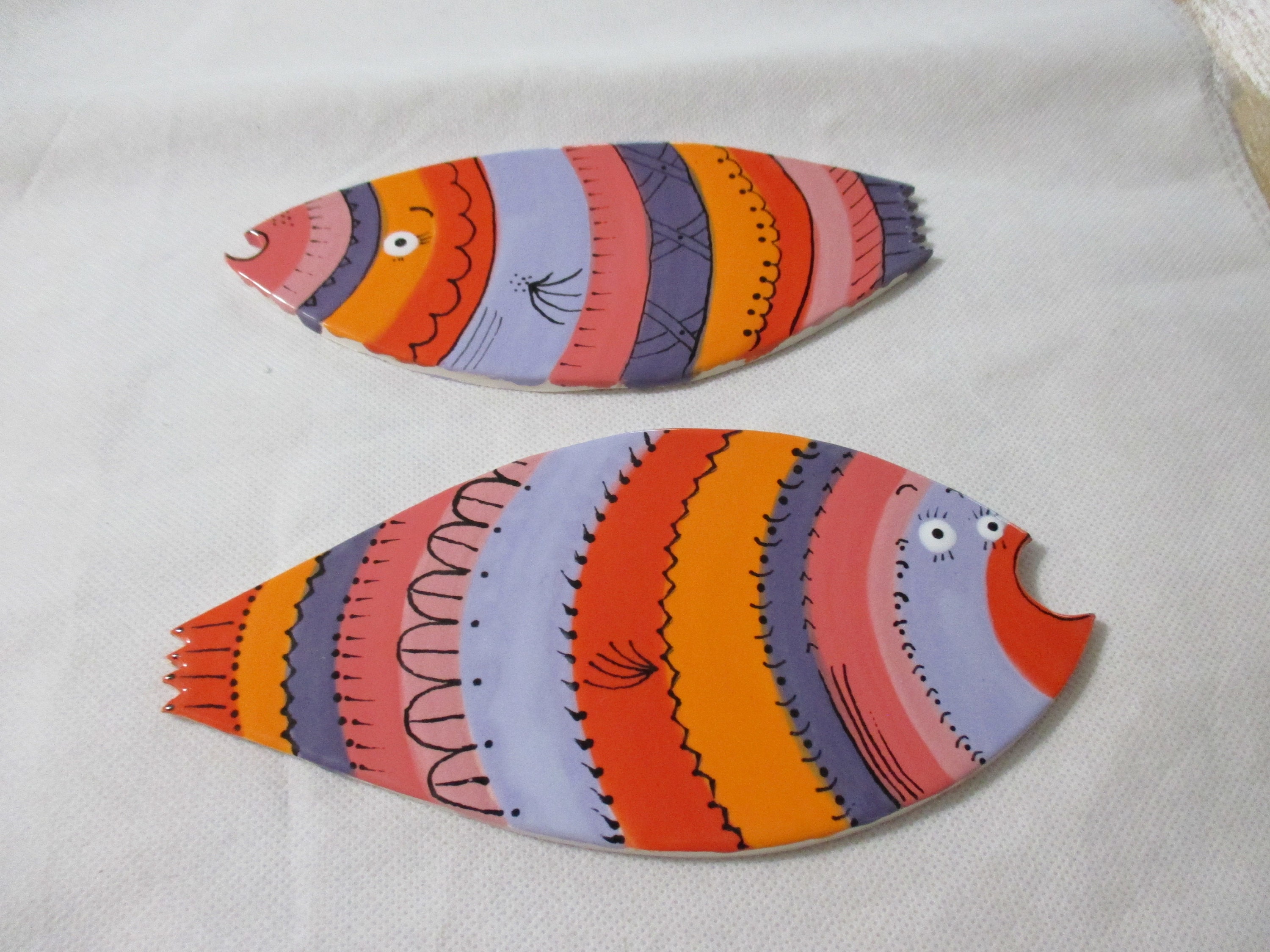 PP LG Fish Tiles Ceramic Mosaic Tile - Etsy