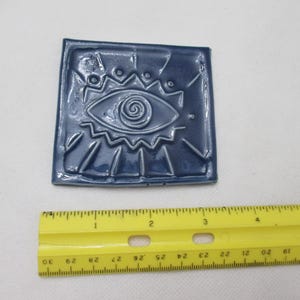 Ye - EVIL EYE Tile - Ceramic Mosaic Tile - Etsy