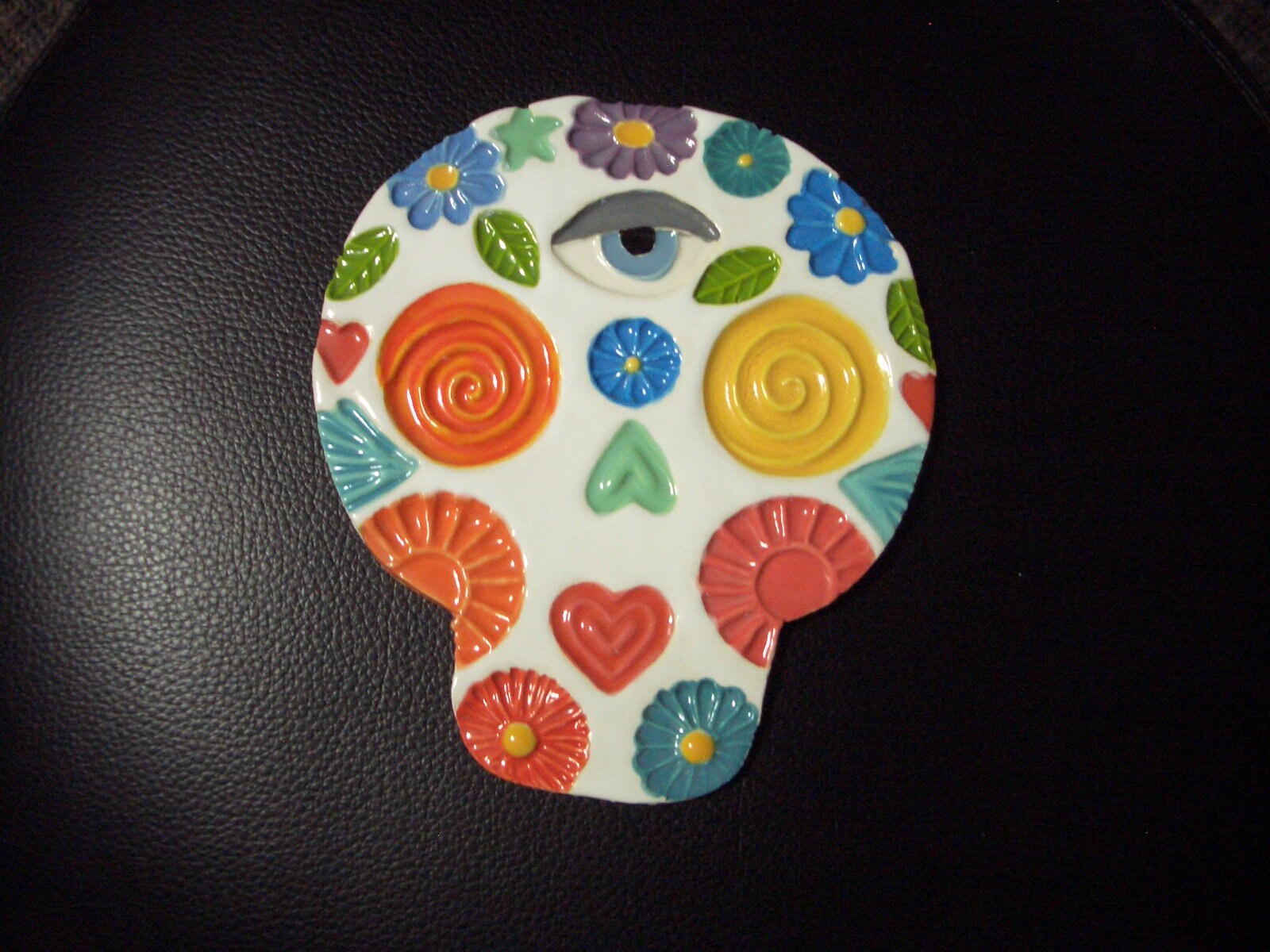 SPO Intricate SUGAR SKULL Ceramic Mosaic Tiles | Etsy