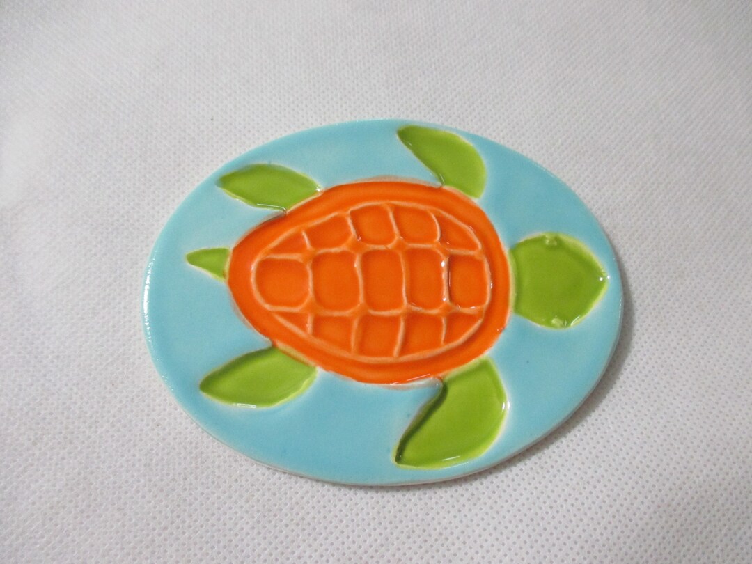 TT1 - TURTLE TILE - Ceramic Mosaic Tile - Etsy