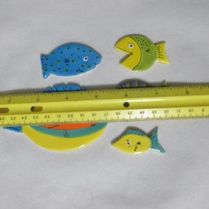 X5 - FUNNY FISH Tiles - Ceramic Mosaic Tiles - Etsy