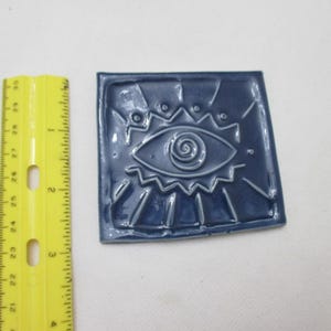 Ye - EVIL EYE Tile - Ceramic Mosaic Tile - Etsy