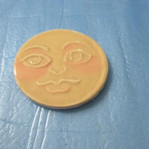 Bae - SMALL MOON - Ceramic Mosaic Tile - Etsy