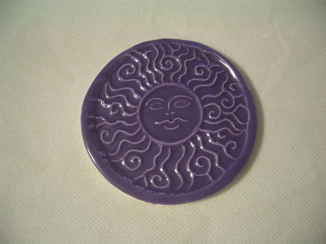 W2 - WISTERIA SUN Tile - Ceramic Mosaic Tile - Etsy