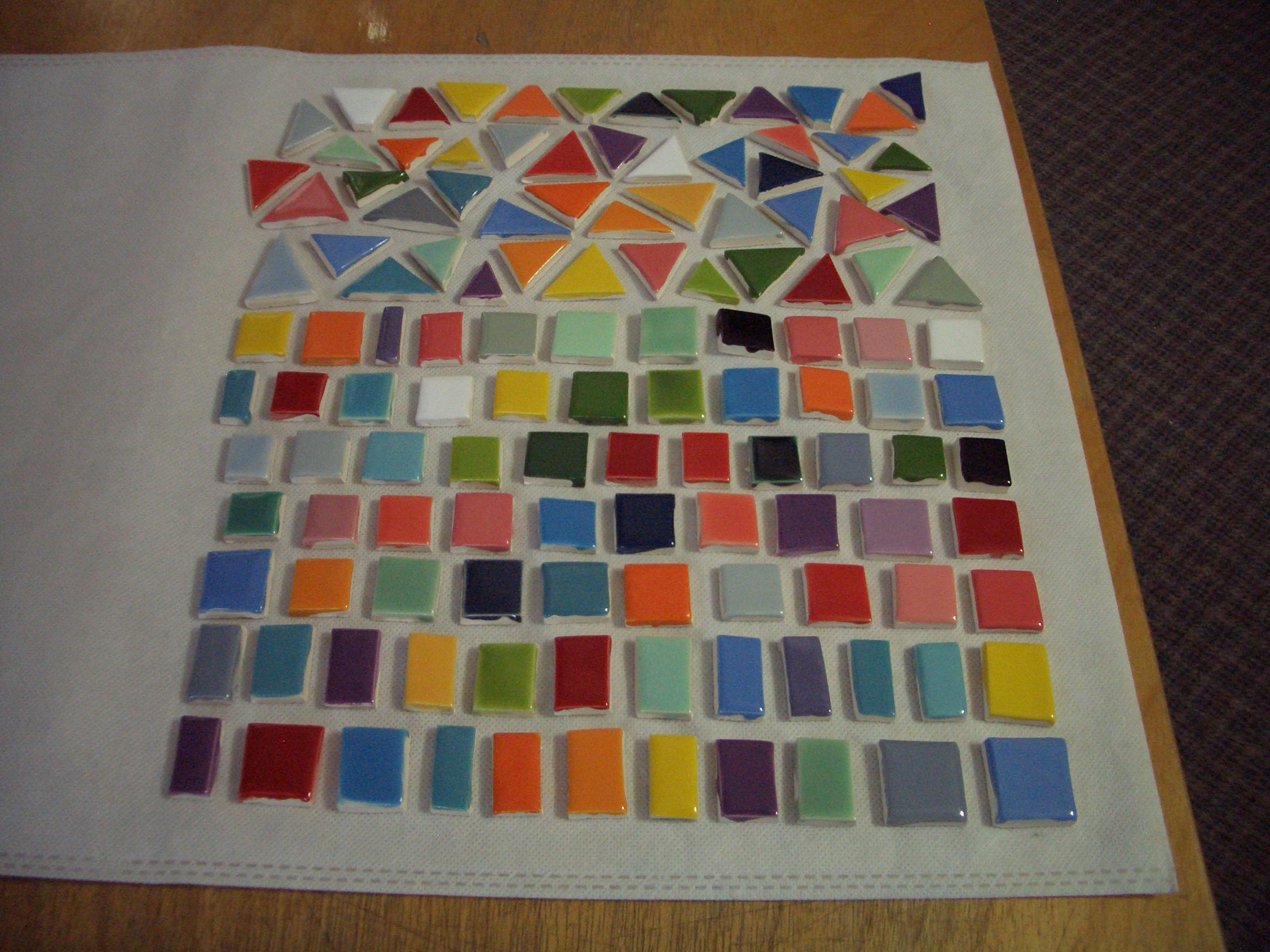 Ceramic Mosaic Tiles Fun 127G CHICKLETS 127 pcs COLORFUL Tiny Tiles ...