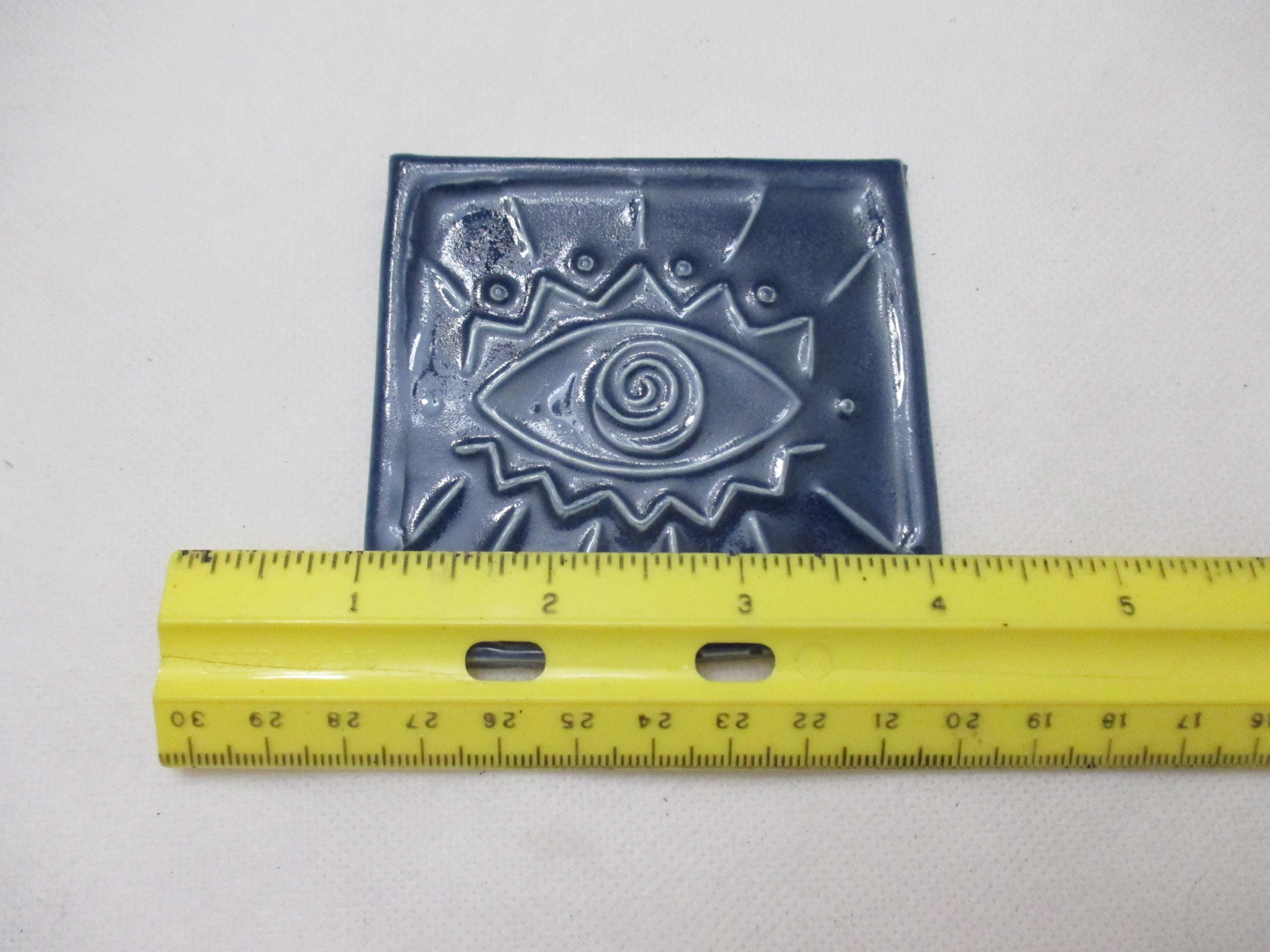 Ye - EVIL EYE Tile - Ceramic Mosaic Tile - Etsy