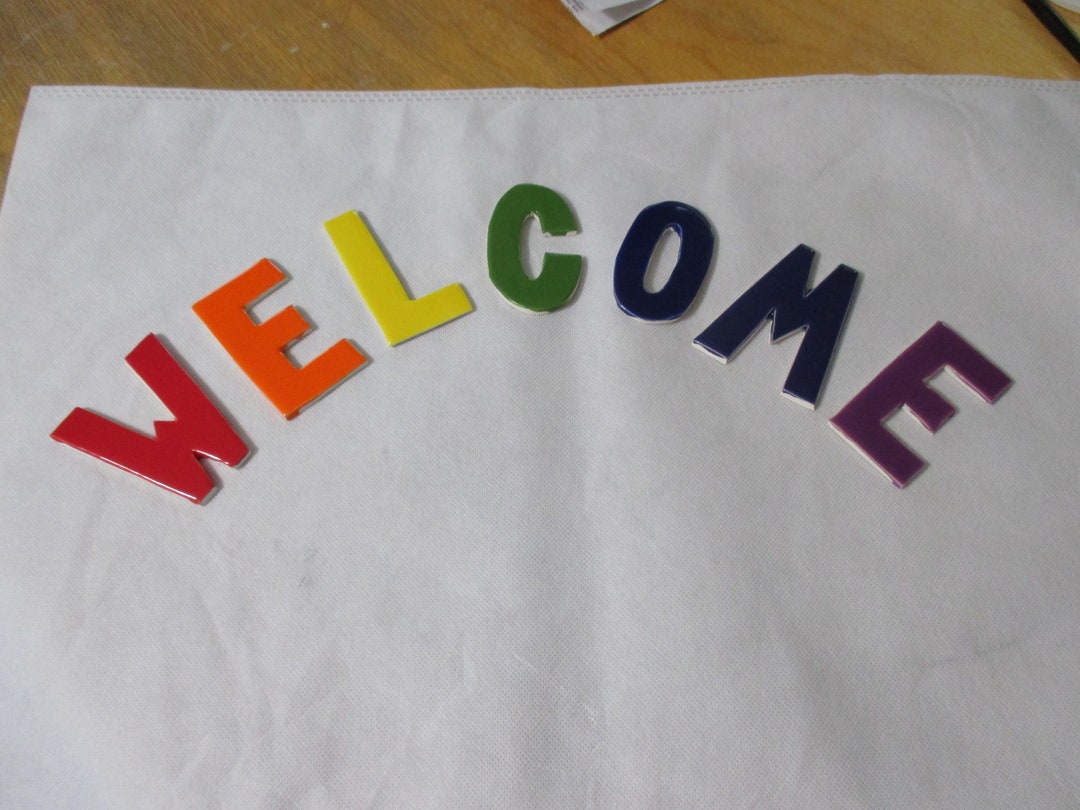 RBB - RAINBOW WELCOME - Ceramic Mosaic Tiles - Etsy