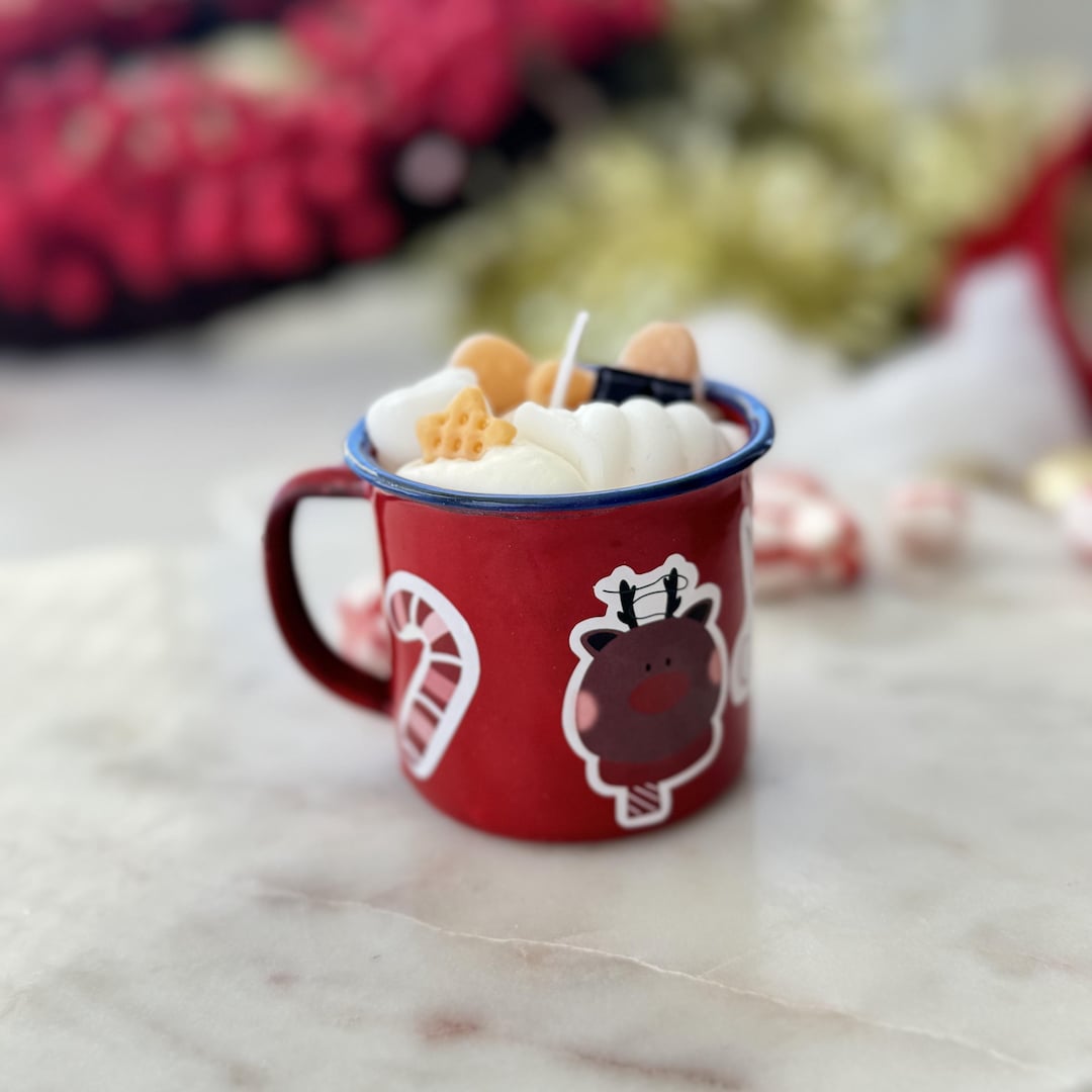 Christmas Candle, Hot Cocoa Candle, Desert Candles, Red Candle ...