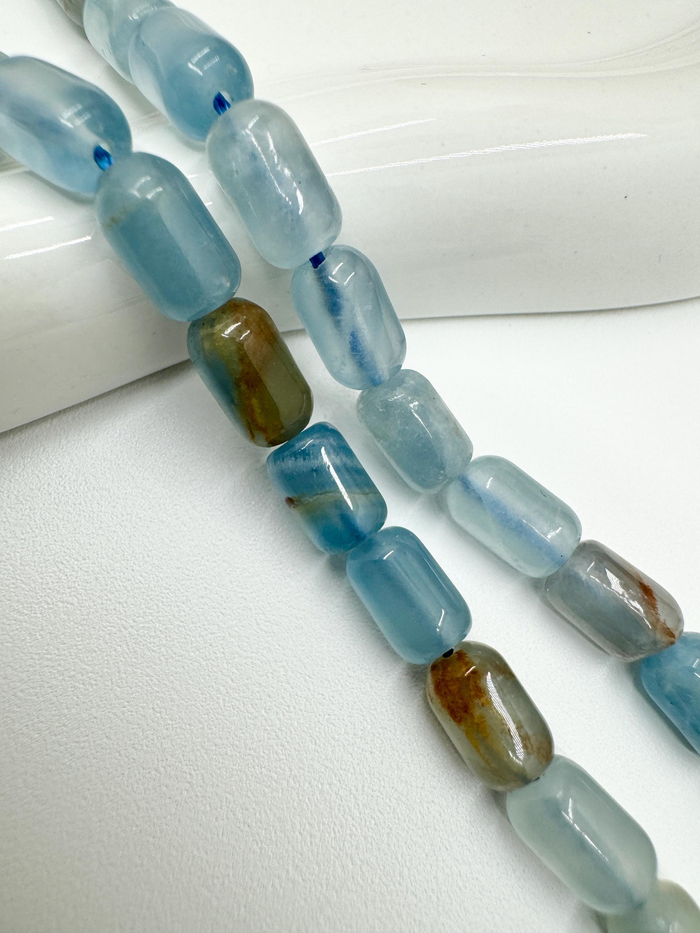 6*9MM Natural Calcite Cylindrical Beads, Loose Beads, DIY Jewelry ...