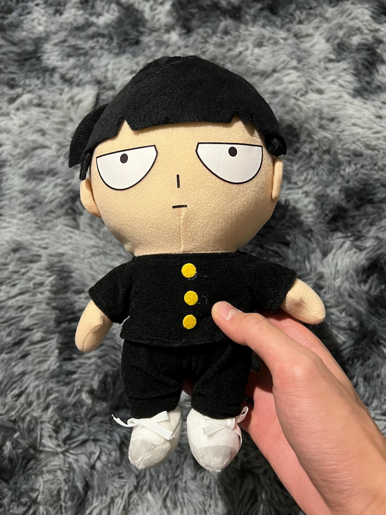 Mob Psycho 100 Handmade Anime Plush Shigeo Mob Kageyama and Arataka ...