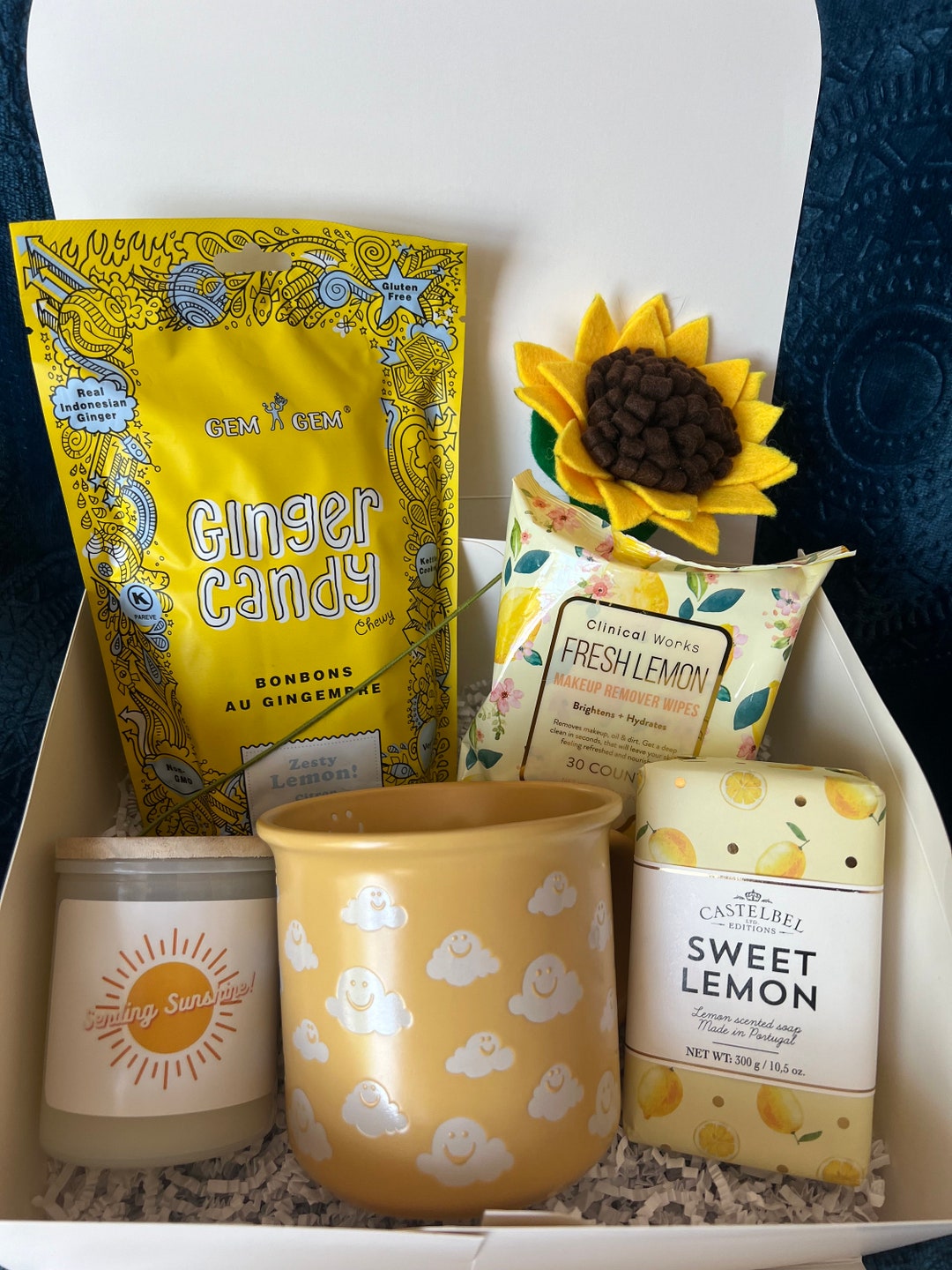 BOX OF SUNSHINE Gift Box, Thinking of You, Sending Sunshine, Gift ...