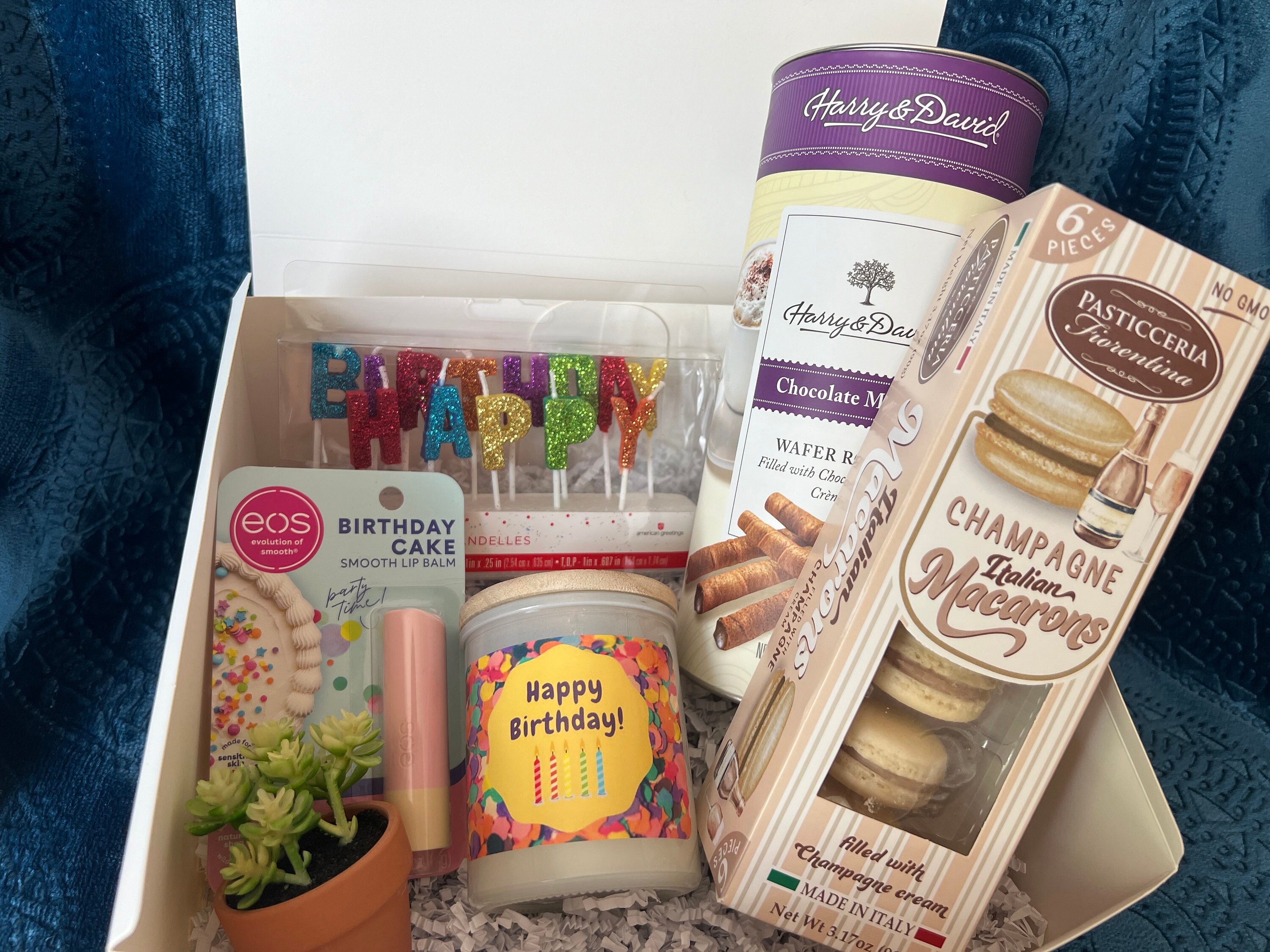 BIRTHDAY Gift Box, Happy Birthday, Birthday Gift, Gift Box, Gift Basket ...
