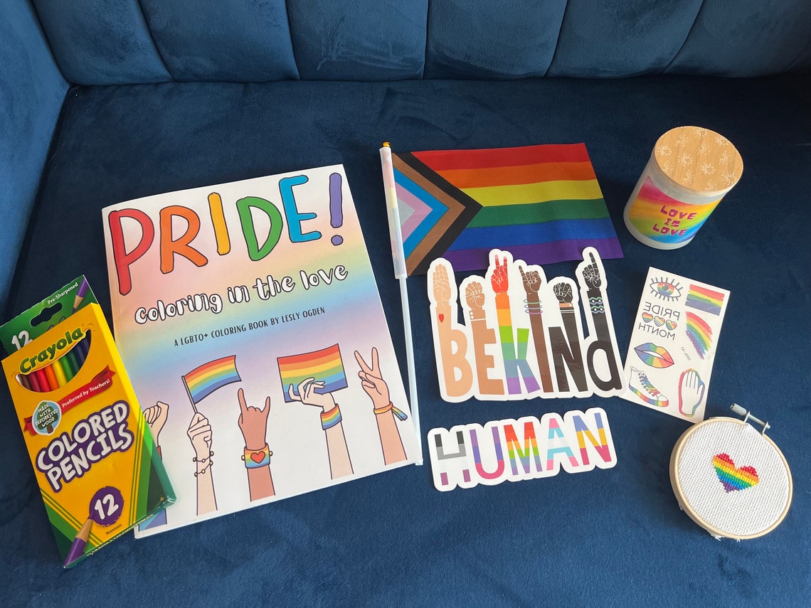 PRIDE Gift Box, Gift Box, LGBTQ, Pride, Pride Month, Pride Gifts ...