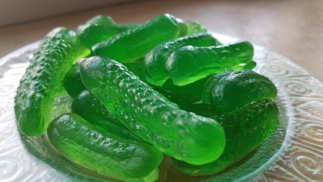 In A Pickle - Fun Food Gherkin Pickle Soap - Fake Food - Pickle Soap ...