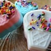 Cotton Candy Ice Cream Scoop Vegan Soap Set - Summer Soap Set - Etsy