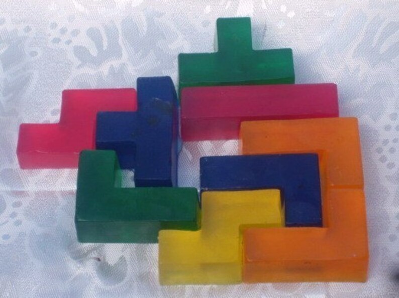 Video Game Soap - Soap-tris Puzzle Soap - Etsy