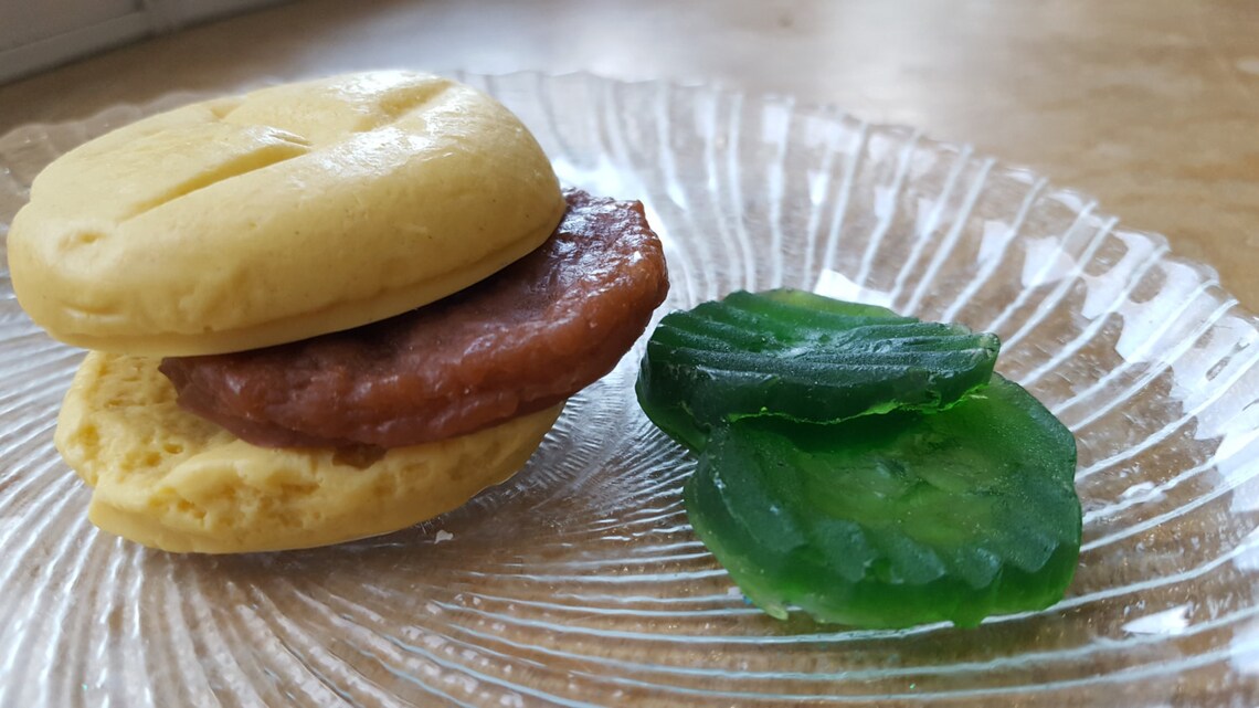 Mini Slider Burger Soap Set Food Soap Fake Food food Prop - Etsy